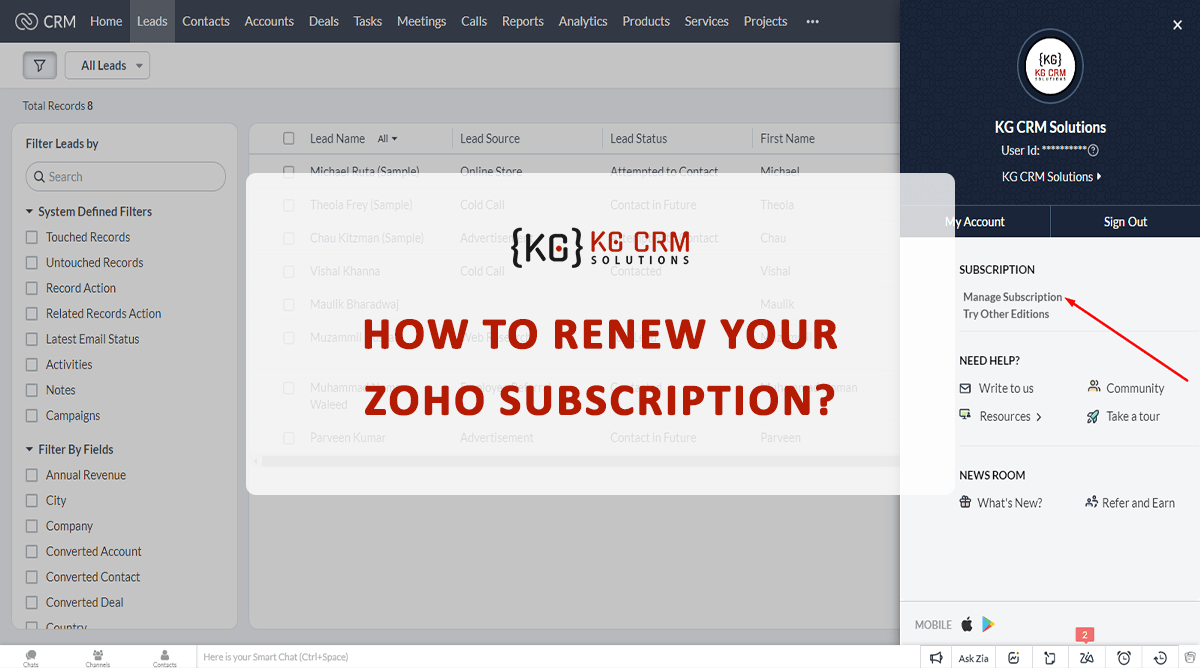 KG CRM Solutions Blog | Zoho Partner