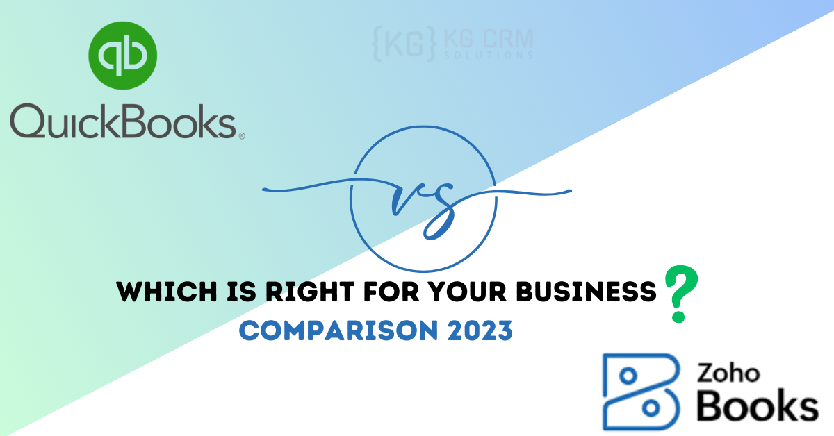 Zoho Books vs QuickBooks | Zoho Authorized Partner