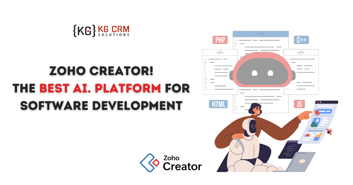 Best AI Platform for Software Development | Zoho Creator